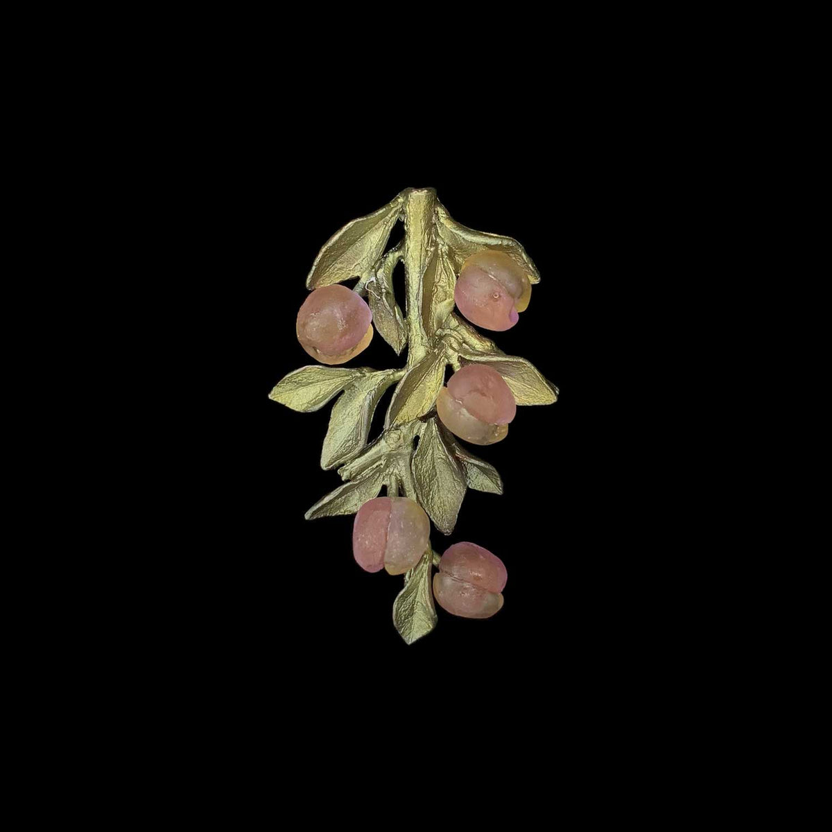 Peach Tree Brooch – Michael Michaud US