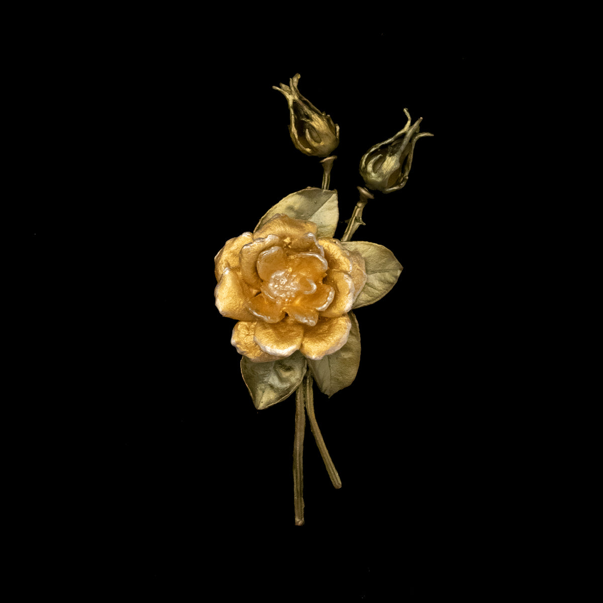 Yellow Rose Brooch - Web Exclusive – Michael Michaud US