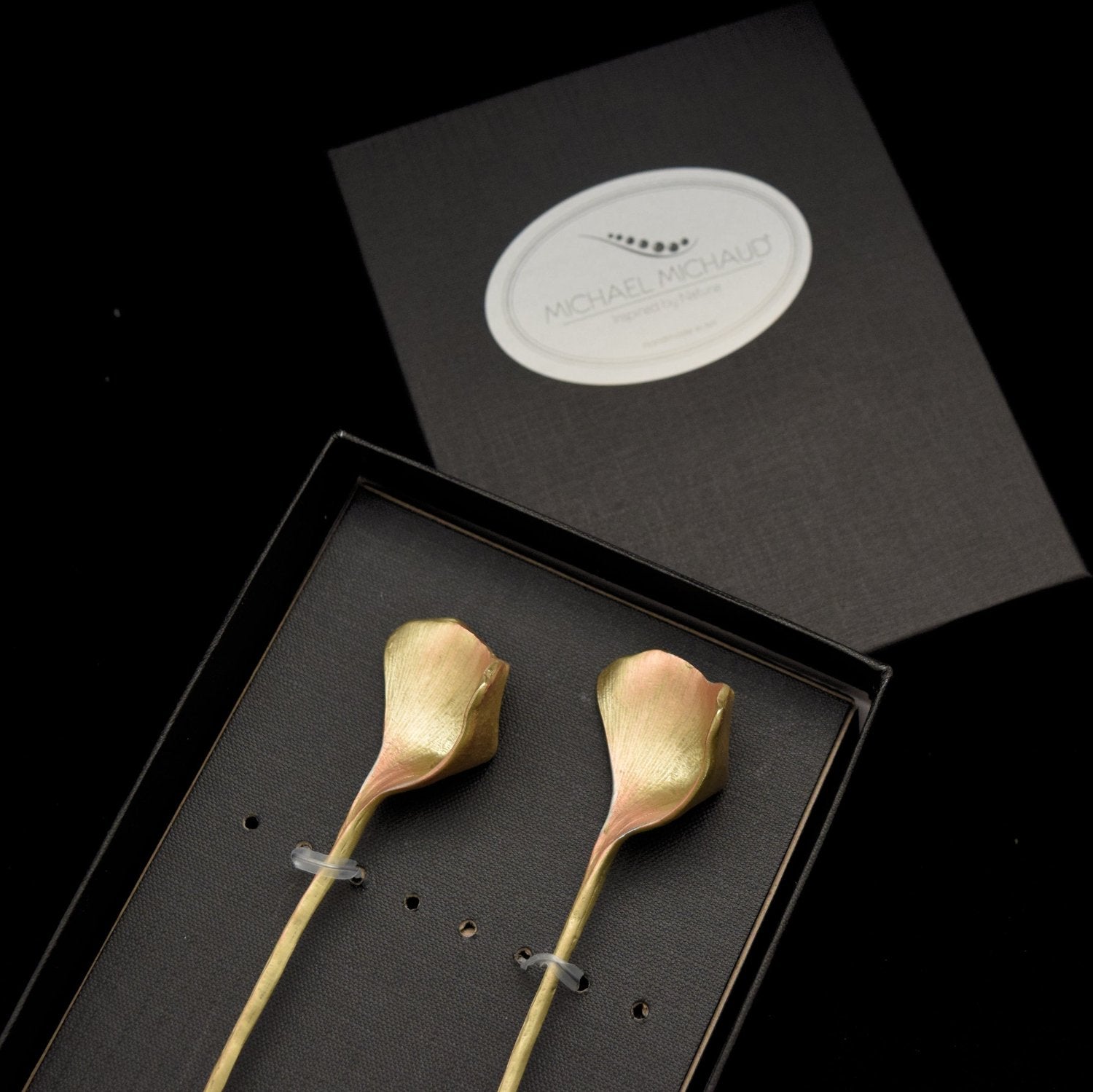 Ginkgo Spoons - Bronze – Michael Michaud US