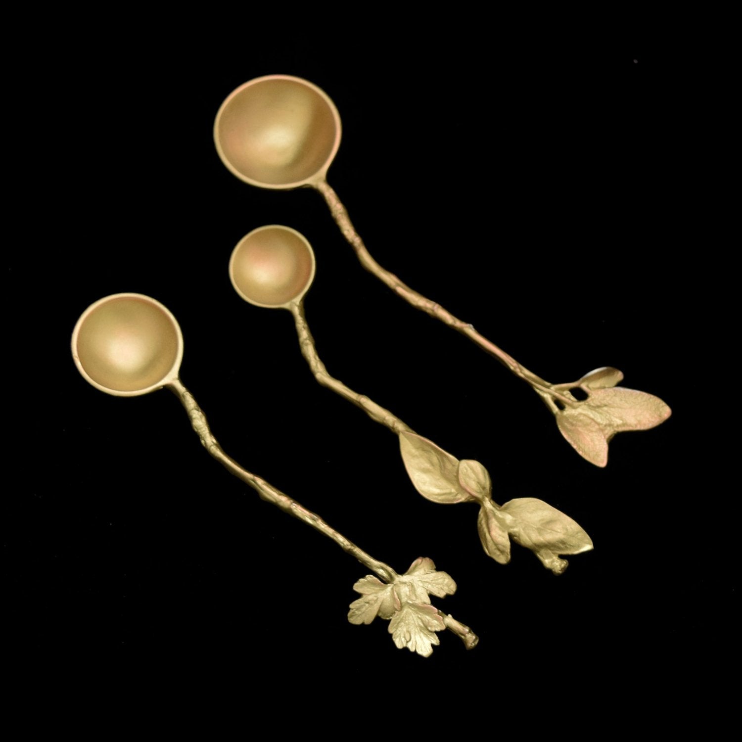 Herb Nesting Spoons -Bronze – Michael Michaud US